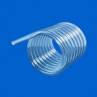 China Custom High-Temperature Resistant Corrosion-Resistant Translucent Quartz Glass Tube For Laboratory for sale