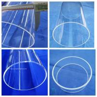 China Factory Direct High Purity Heat Resistant 1200℃ Transparent Quartz Tube for Semiconductor for sale