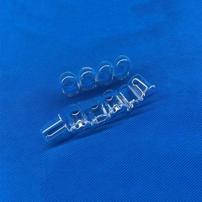 China High Light Transmittance Quartz Tube High Temperature Resistance Quartz Test Tube for Lab for sale
