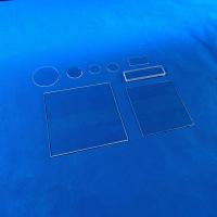 China High Temperature Resistant Transparent Polished Fused Quartz Glass Plate Quartz Sheet for Optical for sale