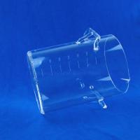 China High Temperature Resistant 1200℃ Corrosion Resistance Clear Quartz Beaker for Laboratory Equipment for sale