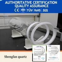 China Custom Big Diameter High Purity 99.99% Quartz Glass Tube for Heating Furnace Equipment for sale