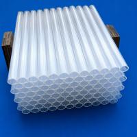 China High Temperature Resistant 1100° Corrosion Resistant 99.99% SiO₂ Quartz Glass Tube for Furnace Applications for sale