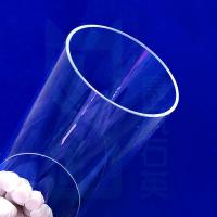 China Factory Direct High Purity Heat Resistant 1200℃ Transparent Quartz Tube for Semiconductor for sale