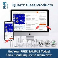 China High Precision High Sealing Performance Quartz Screw Thread Tube Quartz Glass Bottle for Laboratory for sale
