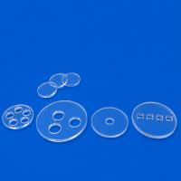 China Fused Silica Glass Plate High Purity Quartz Material Heat High Temperature Quartz Wafer for sale