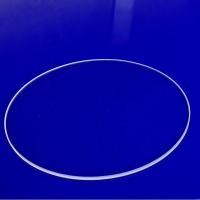 China Wholesale Customized Impurity Free Round Shape Quartz Polishing Sheet Quartz Window for sale