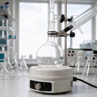 China Professional Custom Corrosion Resistant Transparent Quartz Bottle for Lab for sale