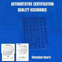 China Customized Polishing Laser Drilling Quartz Glass Sheet High Purity Quartz Plate for Semiconductor for sale