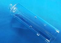 China Precise Dimension Glass Test Tubes Large Transparant 100-400 OD DiameterUv Protection Fused Quartz Tube , Silica Glass T for sale