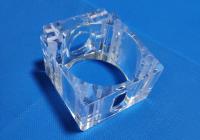 China Optical Precision Glass Machining Low Thermal Conductivity Clear Color for sale