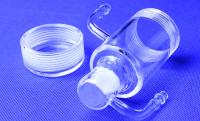 China High Purity Science Lab Glassware , Laboratory Equipment Glassware Small Bottle for sale