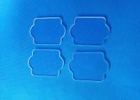 China Semiconductor Machinery Glass Window Non Air Line 1-30mm Thickness Quartz Glass Plate for sale