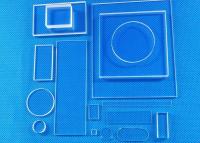 China Excellent Electrical Insulator quartz glass substrate high purity silica quartz plate for sale