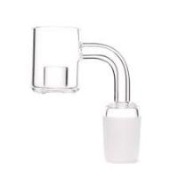 China Small Miniature Quartz Glass Nail Core Reactor Design Banger 14mm Male for sale