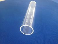China Hardened Quartz Glass Tube Instrument High Temp Resistant Round Bottom for sale