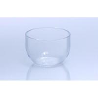 China No Cracking Quartz Fiber Crucibles Long Service Life Non Toxic Material for sale