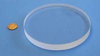 China Clear Step Fused Quartz Plate Polishing Transparent Window No Air Bubble for sale