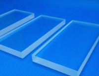 China Sight Glass Fused Silica Window Transparent Uv High Working Temperature for sale