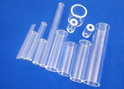 China Antifouling High Density Fused Silica Capillary Tubing with Strong Stability Quartz Glass Tube for sale
