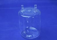 China Small Size Quartz Urn , Fused Silica Substrates High Precision With Glass Cap for sale