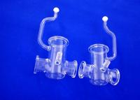 China Fused Silicon Science Lab Glassware Quartz Graham Condenser 99.9% SiO2 Content Anti Corrosion for sale