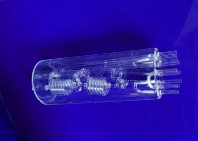 China Transparent Glass Laboratory Equipment 1100℃ Working Temperature for sale
