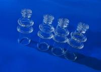 China Chemical Laboratory Glass Bottles Dimensional Stable Polished Surface for sale
