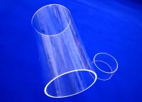 China Chemical Resistant Glass Capillary Tube , Flat Bottom Test Tubes Anti Acid Customized Shape Quartz Glass Tube for sale