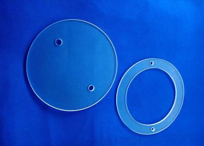 China Optical Clear Quartz Glass Plate with SIO2>99.99% Purity 1150℃ Working Temperature and ±0.02mm Tolerance for sale