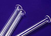 China End Lamps Quartz Glass Tube Thermoelectric Boiler High Temperature Resistance Quartz Glass  Custom Dimension for sale