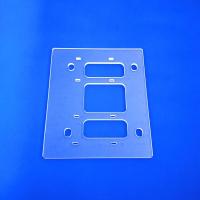 China Chemical Quartz Glass Sheet , Fused Glass Plates Ground Polished Heat Resistant for sale