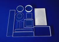 China Clear Quartz Disc Chip Wafer Single-channel and Dual-channel Optical Fiber Connector Cable Connector Wire Connector for sale
