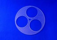 China Strong Hardness High Melting Temperatures Optical Fused Quartz Glass  Stable Physical And Chemical Properties for sale