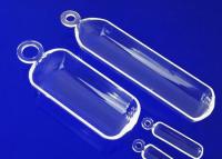 China High Precision Quartz Glass Products High Temperature Resistance Precision Glass Machining Fused Quartz Boat for sale