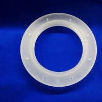 China Heater Use Fused Silica Quartz Flange / Fused Silica Tube Accurate Dimension for sale