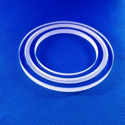China High Durability Quartz Tube Heating Element / Clear Vertical Tube Flange for sale