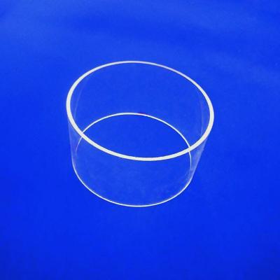 China Corrosion Resistance Fused Quartz Tube , Quartz Test Tube 3-300mm OD for sale