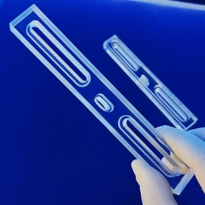 China Fused Silica Quartz Glass Rod High Transmission For Optical Fiber for sale