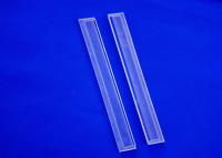 China Low OH Content Hot press quartz bar, Quartz Strip Fitting Strict Size Control for sale