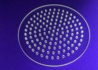 China High Transmittance Quartz Glass Plate Transparent Cutting For UV Light Laser Boring for sale