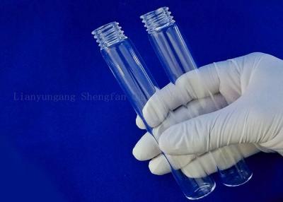 China Transparent Quartz Thread Reagent Bottle for sale