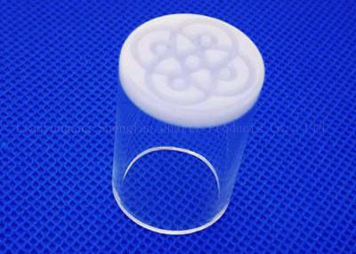 China Fused Silicon Quartz Glass Testing Tube 2.2g / Cm3 High Temperature Resistance for sale