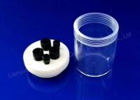 China Quartz Glass Threaded Tube Science Lab Glassware Screw Sampling Bottle for sale