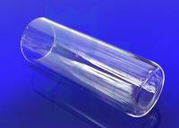 China One End Closed Sealing 100mm Fused Quartz Tube for sale
