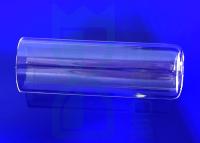 China One End Closed Sealing 100mm Fused Quartz Tube for sale