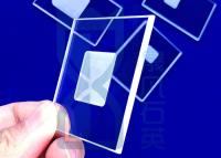 China Purified Square Glass Plates High Pressure Resistant Anti Alkali Strong Hardness for sale