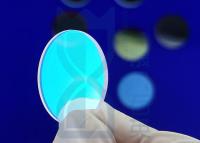 China Sapphire Glass Piece Coated Quartz 2.2g/Cm3 Optical Glass Lens for sale