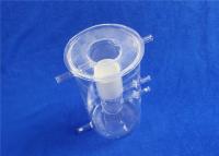 China Eco Friendly Quartz Urn , Quartz Glass Products Thermo Stable Harmless for sale