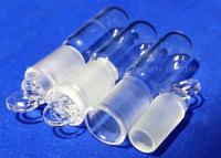 China Morse 6.5 Quartz Test Tube With Plug For Quartz Experiment for sale